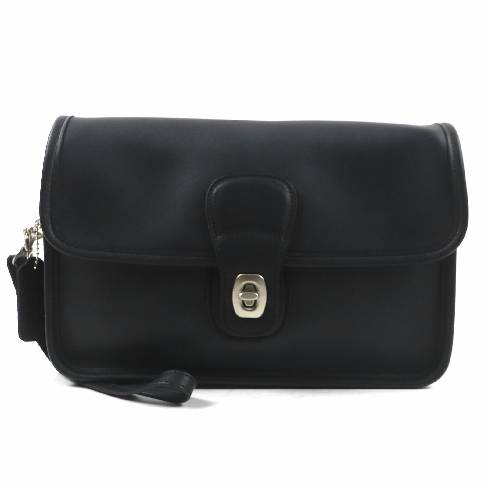 【楽天市場】極美品 COACH コーチ 9832 希少 オールドコーチ ターンロック フラップ式 ストラップ付き グローブレザー クラッチ ...