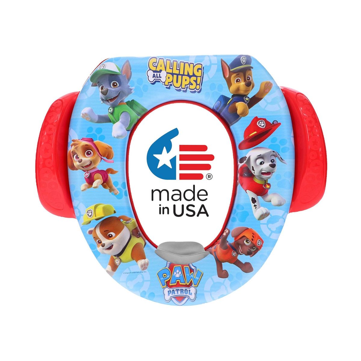 【楽天市場】補助便座 パウパトロール おむつ外れ トイレ トレーニング シート Calling All Pups ニコロデオン キャラクター ...