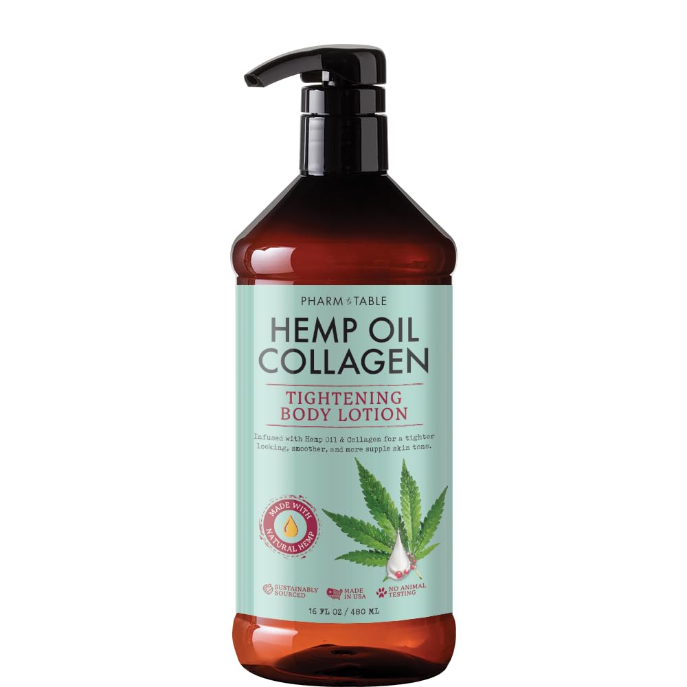 【楽天市場】【エクスプレス便】Hemp Oil Collagen Tightening Body Lotion 480ml PHARM to ...