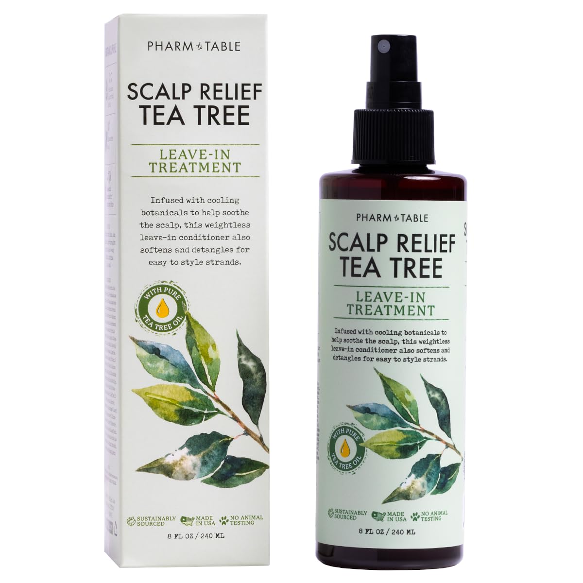 【楽天市場】【エクスプレス便】Scalp Relief Tea Tree Leave-In Conditioner 240ml PHARM ...