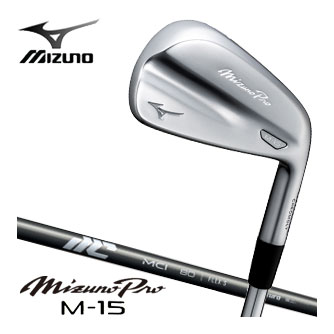 【楽天市場】ミズノ Mizuno Pro M-15 アイアン フジクラ 25NEW MCI80 シャフト 6本セット[＃5-P]：ゴルフプラザ グリーンフィル