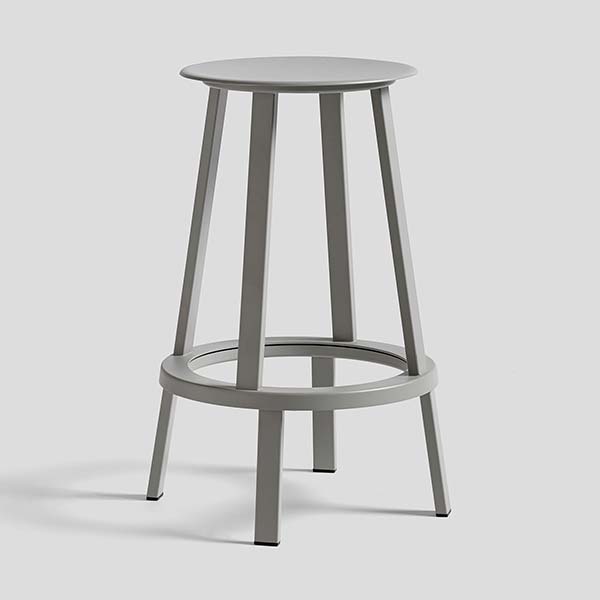 【楽天市場】HAY (ヘイ)【正規販売店】 REVOLVER STOOL スカイグレー パウダー仕上げ | スツール ハイチェア 回転 回転式 ...