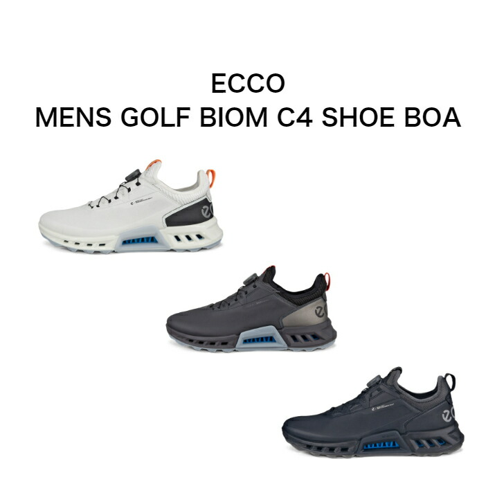 【楽天市場】【ポイント10倍☆】ECCO MEN'S GOLF BIOM C4 SHOE BOA エコー メンズゴルフ バイオムシーフォー ...