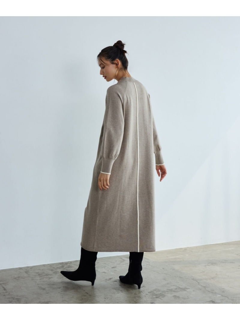 【楽天市場】＜EMMEL REFINES＞EM ハイショクパイピング ニットワンピース EMMEL REFINES ユナイテッドアローズ ...