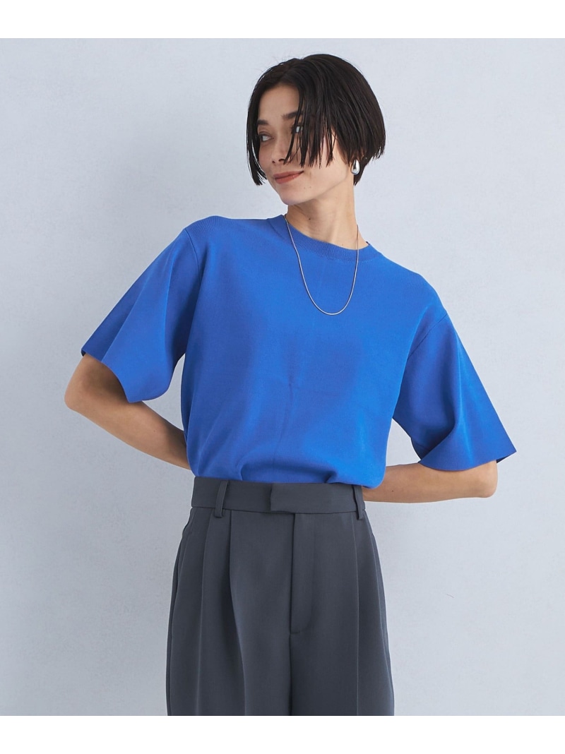 【楽天市場】【SALE／20%OFF】【WEB限定】サマー ニット Tシャツ -ウォッシャブル・接触冷感・UVカット- UNITED ...