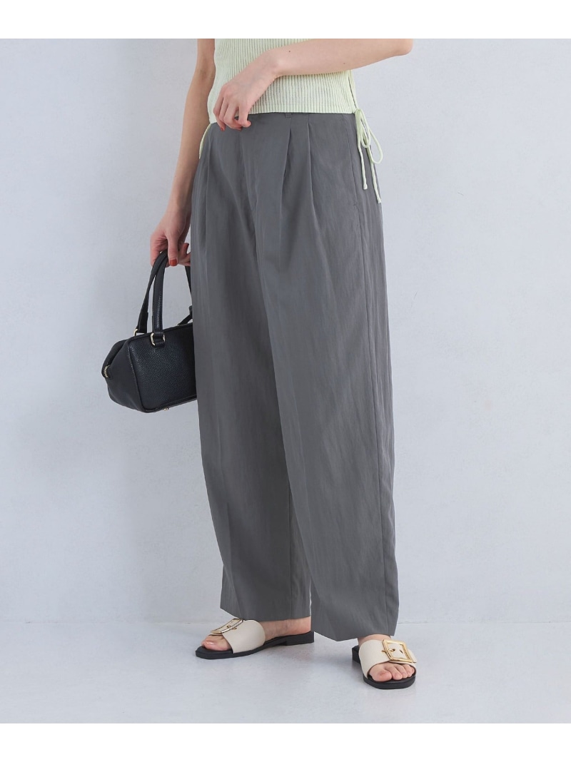 【楽天市場】サイドベルトフォルム パンツ UNITED ARROWS green label relaxing ユナイテッドアローズ グリーンレーベルリラクシング パンツ その他のパンツ ...