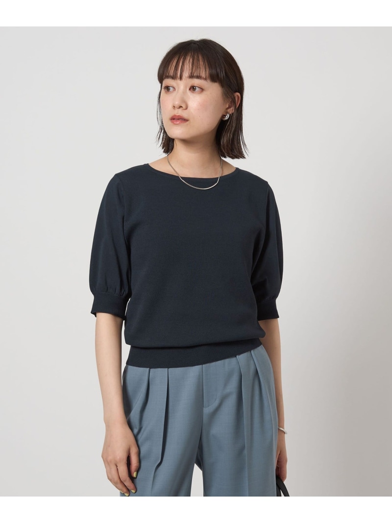 【楽天市場】KOKAGE フォルム ショートスリーブ プルオーバー ニット UNITED ARROWS green label ...