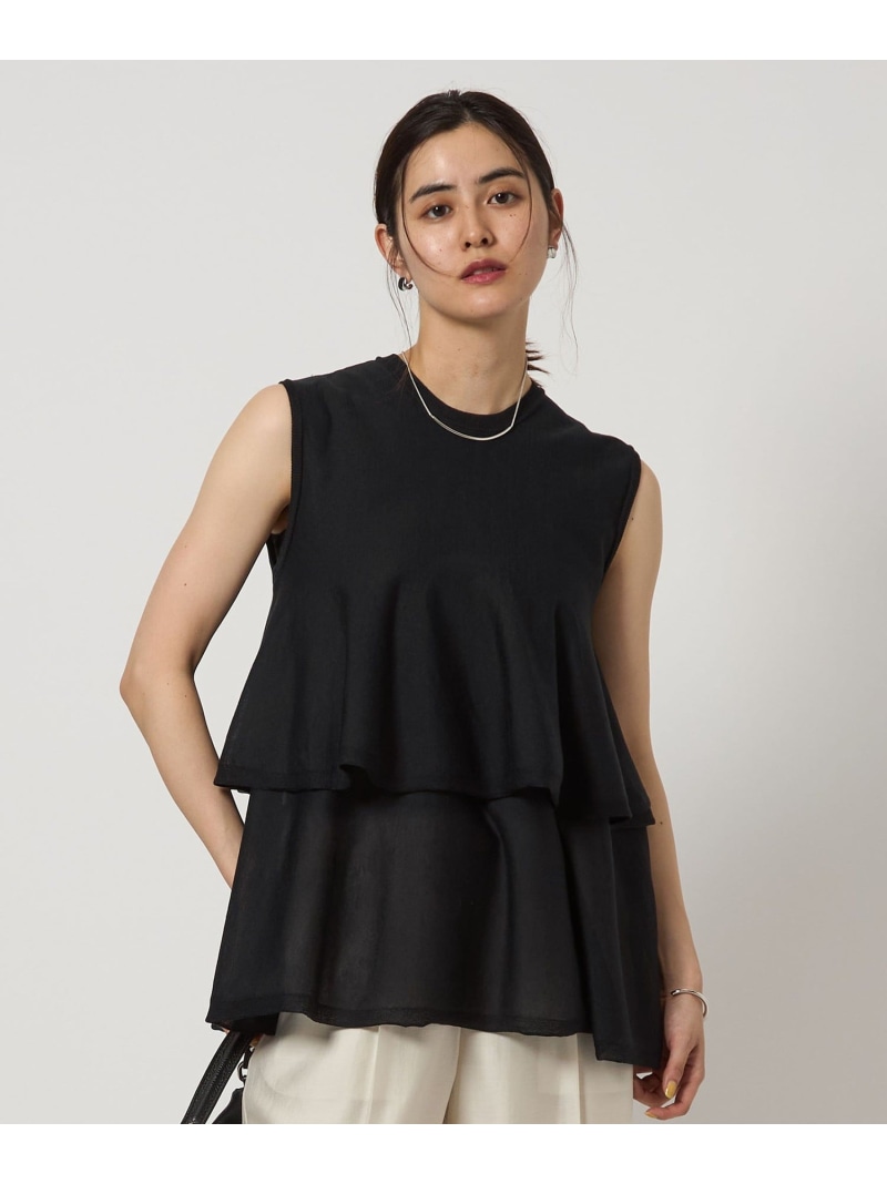 【楽天市場】Circ ティアード ノースリーブ ニット プルオーバー -接触冷感- UNITED ARROWS green label relaxing ユナイテッドアローズ グリーンレーベル ...