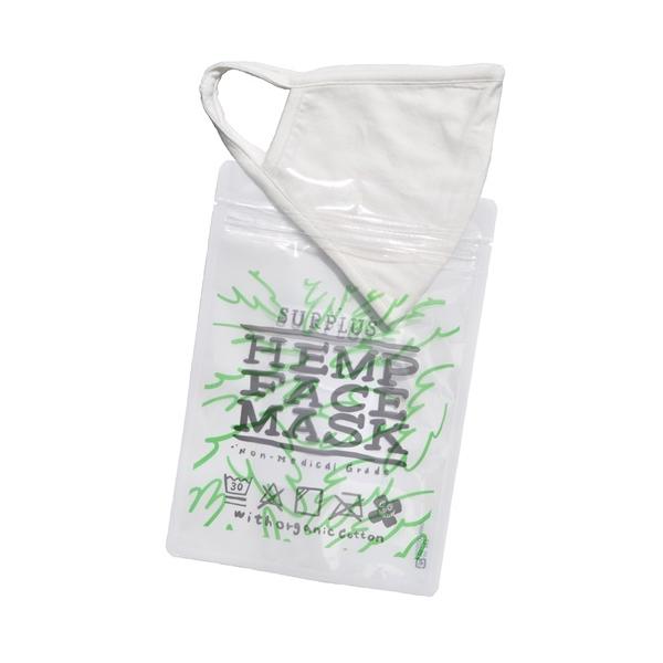 【楽天市場】SURPLUS HEMP サープラスヘンプ FACE MASK / NATURAL ヘンプ オーガニックコットン 繰り返し洗える ...