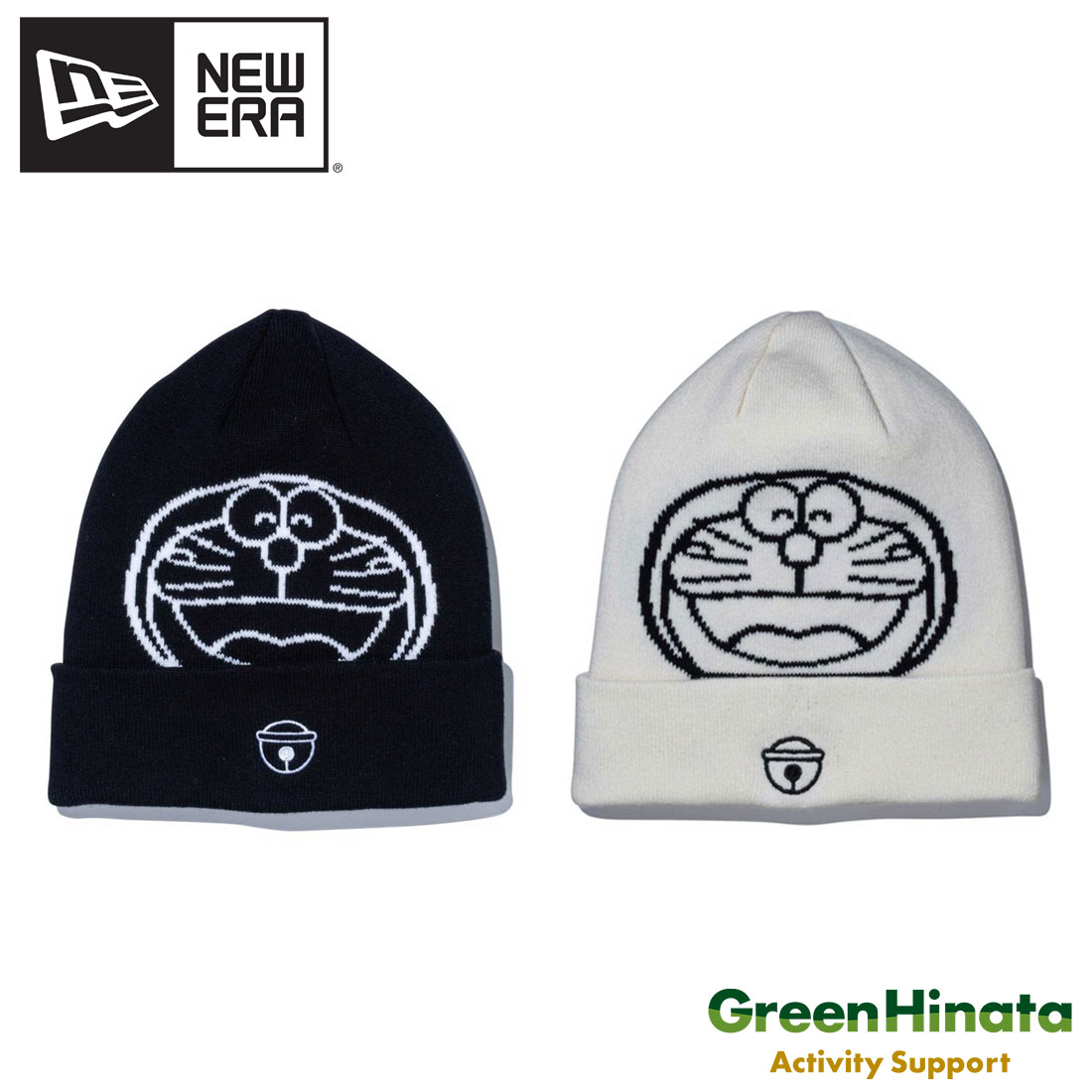 【楽天市場】【国内正規品】 ニューエラ ベーシック ニット どらえもん ビックフェイス 帽子 NEW ERA BC KNIT DORAEMON ...