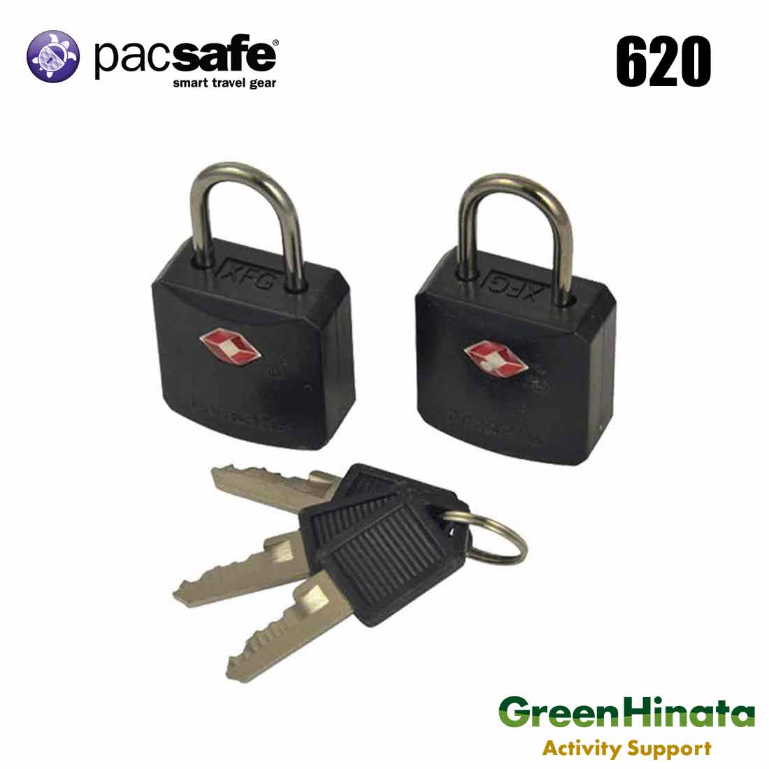 【楽天市場】【国内正規品】 パックセーフ プロセーフ 620 南京錠 鍵 PACSAFE LOCKS：グリーンヒナタ楽天市場店