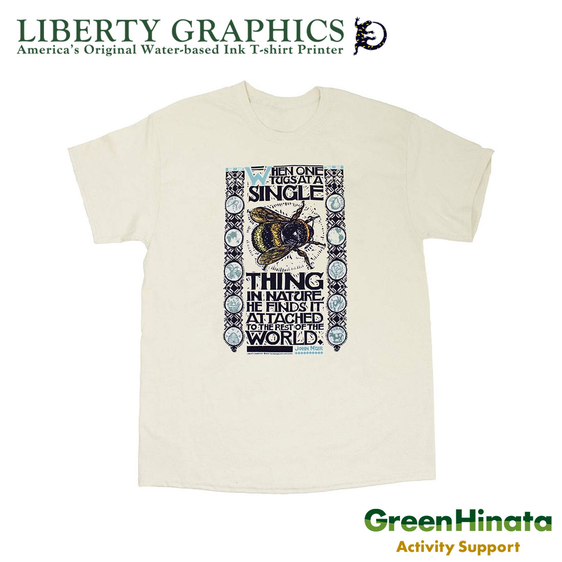 【楽天市場】【正規品】 リバティグラフィックス リバティグラフィックス T BEE-A SINGLE THING Tシャツ ユニセックス ...