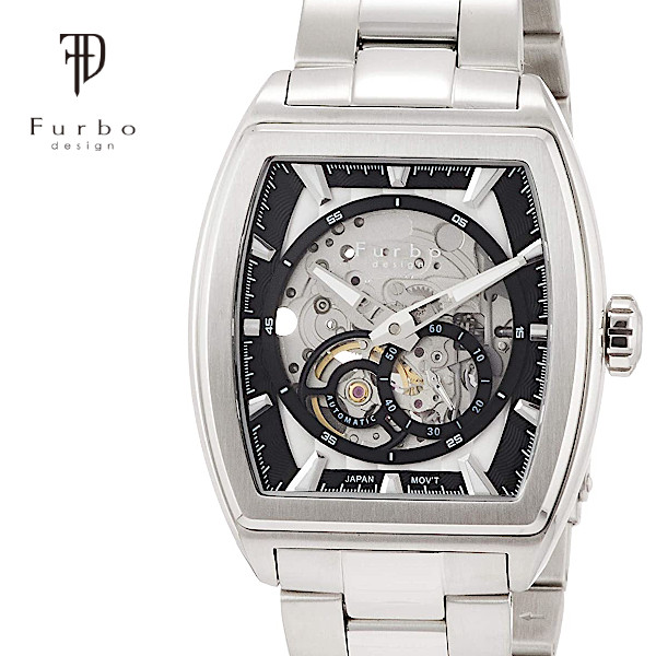 【楽天市場】【送料無料】【Furbo design】Furbo フルボ フルボデザイン VIGOROUS 腕時計 自動巻き メンズ ステンレス ...