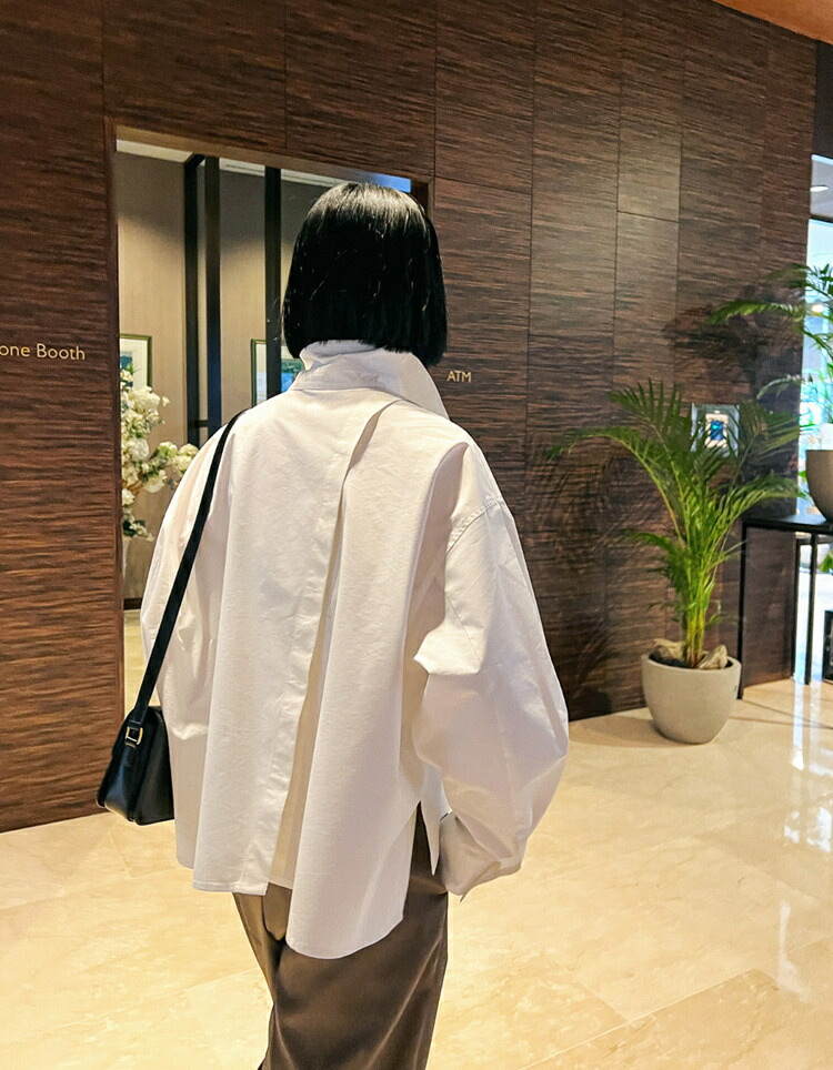 【楽天市場】ドルマンスリーブ シャツ 長袖 ブラウス (T)：グリンファクトリー