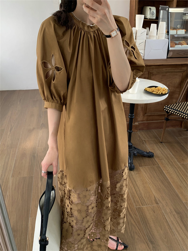 【楽天市場】カジュアル エレガント 透け感 ワンピース[K](T)：グリンファクトリー