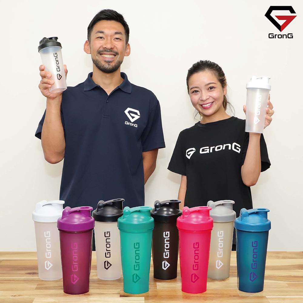 【楽天市場】【1日はポイント最大30倍】GronG(グロング) プロテインシェイカー 600ml：GronG 楽天市場店