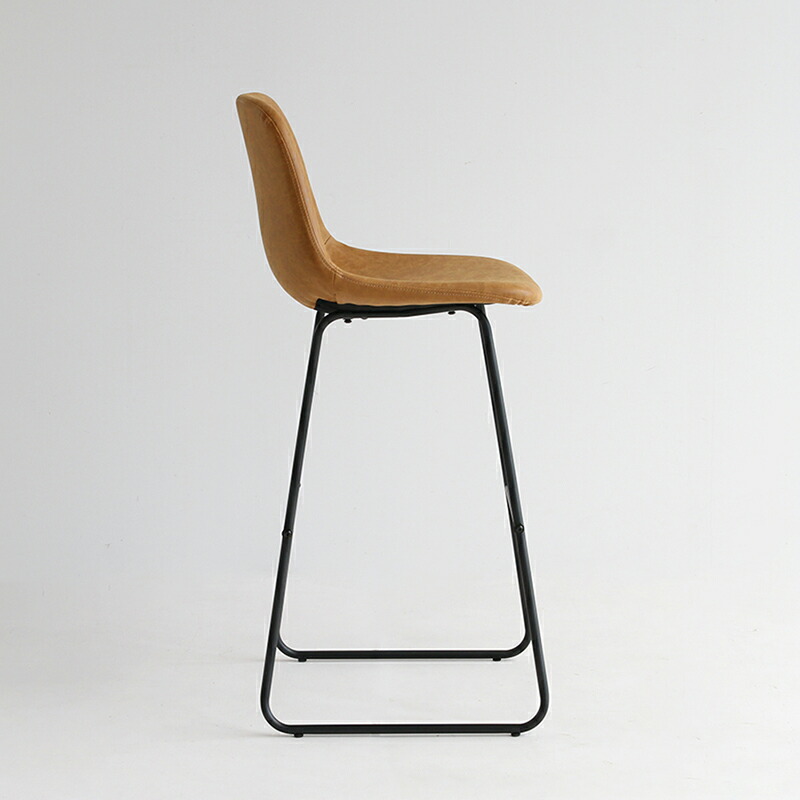 【楽天市場】【ハイバックタイプ】商品名| STOLTO ストルト カウンターチェア ハイチェア【1台単品】カラー| キャメル色シートサイズ ...