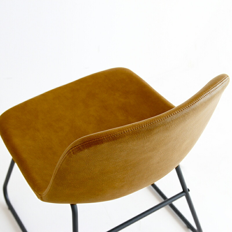 【楽天市場】【ハイバックタイプ】商品名| STOLTO ストルト カウンターチェア ハイチェア【1台単品】カラー| キャメル色シートサイズ ...