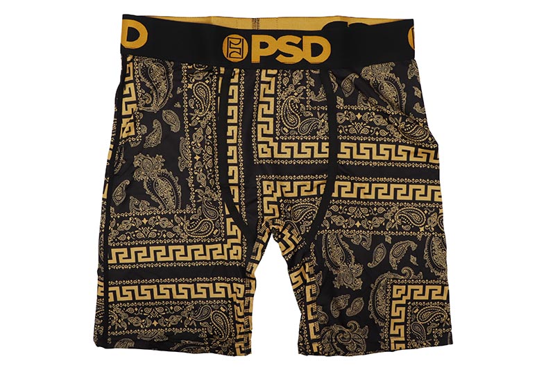 【楽天市場】PSD MEANDER LUX BOXERS BRIEFS (122180041:GOLD MULTI)ピーエスディー/ボクサー ...