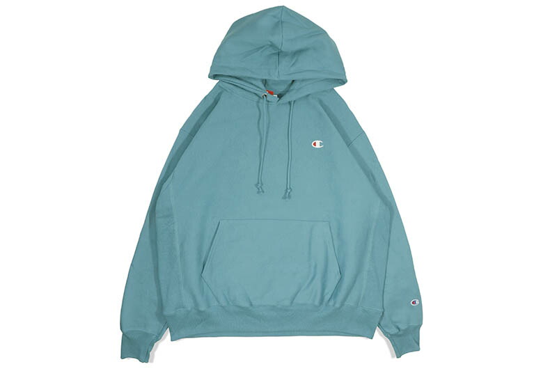 【楽天市場】CHAMPION REVERSE WEAVE PULLOVER HOODIE (GF68-X3U:OCEANSTORM ...