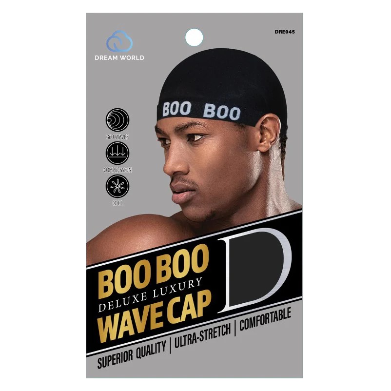 【楽天市場】DREAM WORLD BOO BOO DELUXE LUXURY WAVE CAP (BLACK) #DRE045ドリーム ...
