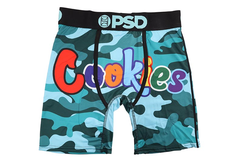 【楽天市場】PSD COOKIES - BLUE CAMO BOXERS BRIEFS (423180279:MULTI)ピーエスディー ...