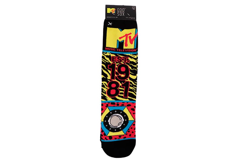 【楽天市場】ODD SOX MTV MASH-UP CREW SOCKS (36024MONCD:MULTI)オッドソックス/ハイソックス ...