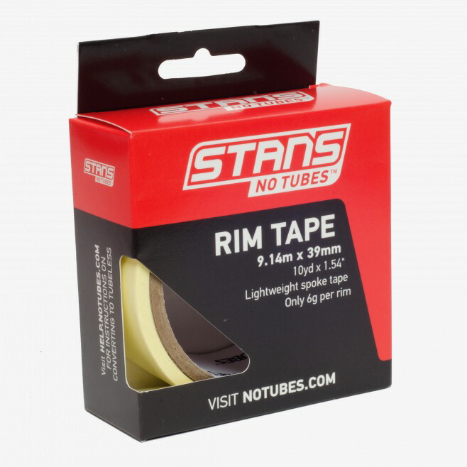 【楽天市場】Stan’s NoTubes Rim Tape 10yd (9.1m) x 39mm チューブレス用リムテープ：クロモリ自転車専門 ...