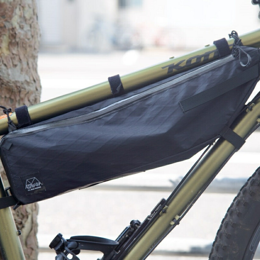【楽天市場】ADCANATHA Bag a Bond X-Pac アドカナタ フレームバッグ：クロモリ自転車専門店グランピー