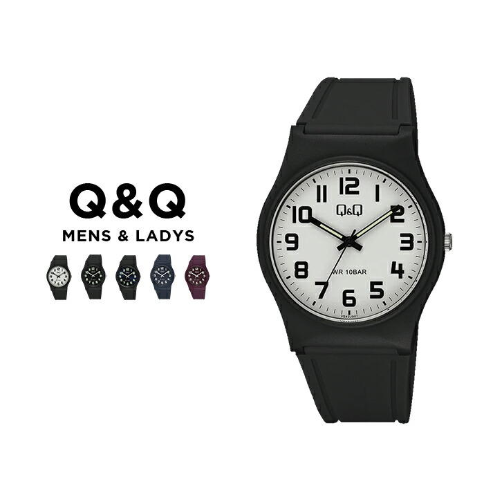 【楽天市場】【日本未発売】CITIZEN Q&Q MENS & LADYS シチズン VS42J 腕時計 時計 ブランド メンズ レディース ...