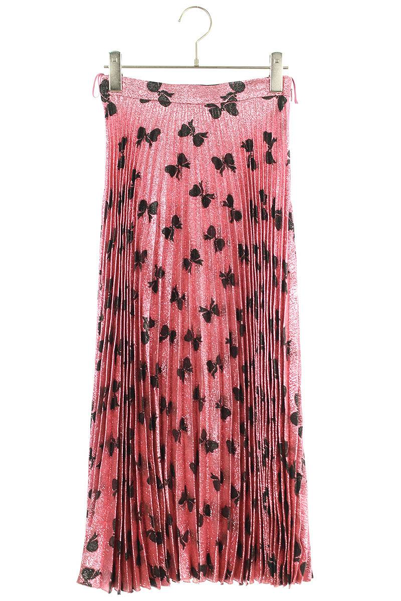 【楽天市場】グッチ GUCCI サイズ:36 436174 ZJM86 リボン柄プリーツスカート(ピンク)【112132】【BS99 ...