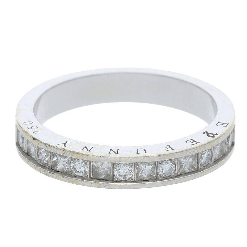 【楽天市場】アイファニー EYEFUNNY サイズ:16号 ハーフエタニティ ダイヤモンド バンド ダイヤモンドリング(ホワイトゴールド 5 ...