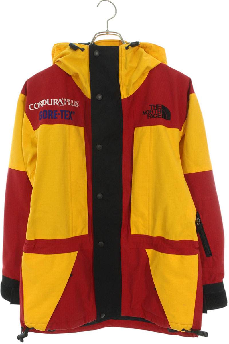 【楽天市場】ノースフェイス THE NORTH FACE サイズ:S NP-2186 CORDURA PLUS 90Sバイカラーゴアテックスブルゾン(イエロー×レッド)【501052 ...