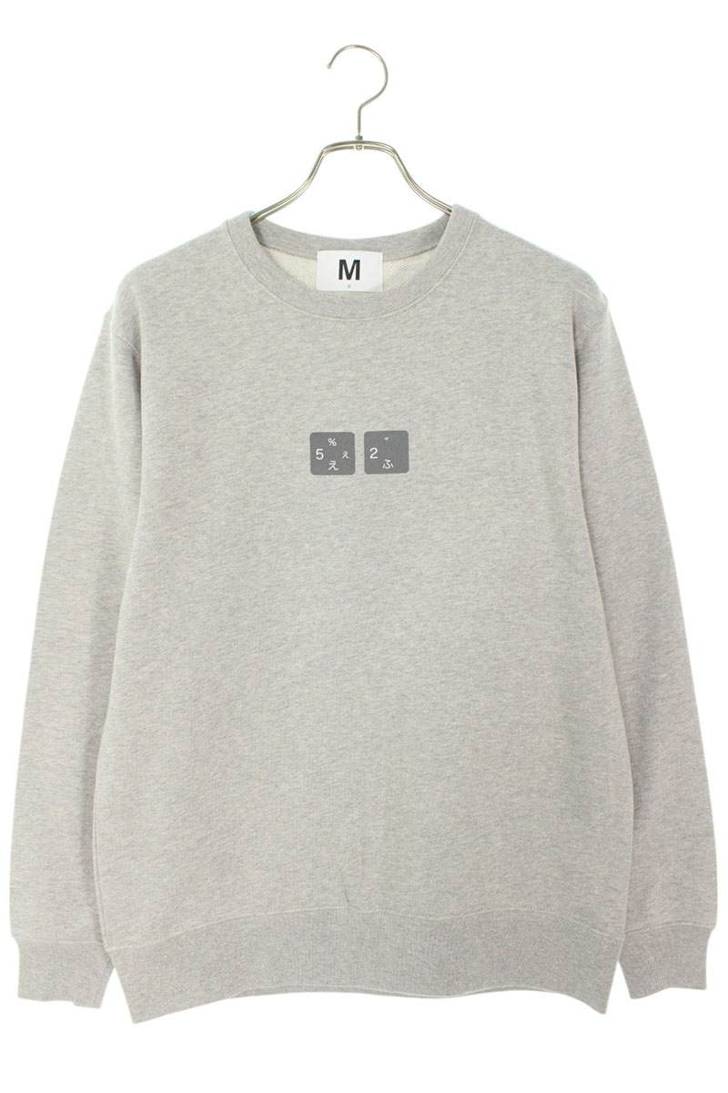 【楽天市場】シークエル SEQUEL サイズ:M 24SS WE-24SS-3BPCN-01 WEEKENDロゴプリントスウェット(グレー)【222052】【BS99】【メンズ】【中古 ...