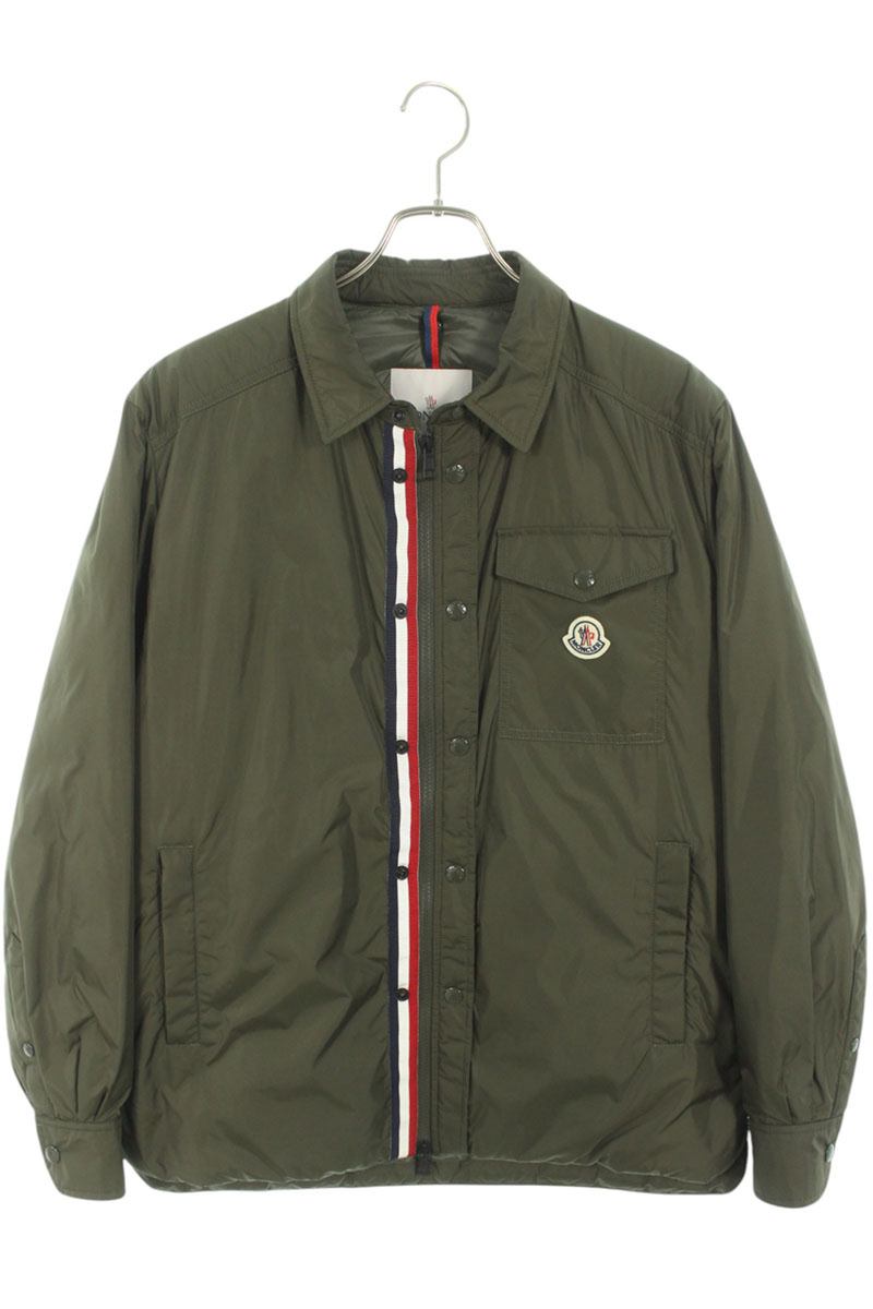 【楽天市場】モンクレール MONCLER サイズ:1 PYROLE ロゴワッペンナイロンダウンジャケット(カーキ)【103052】【OM10 ...