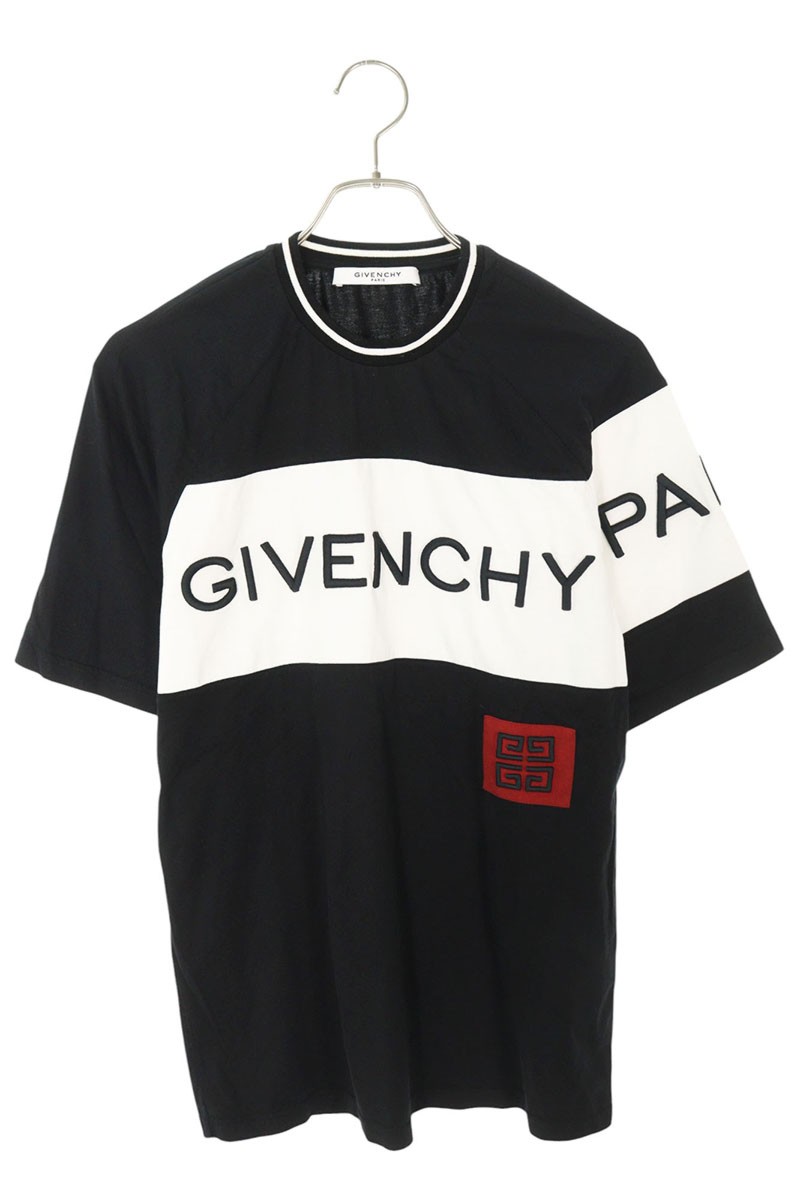 【楽天市場】ジバンシィ GIVENCHY サイズ:S BM708U3002 ロゴデザインTシャツ(ブラック)【523052】【OM10 ...