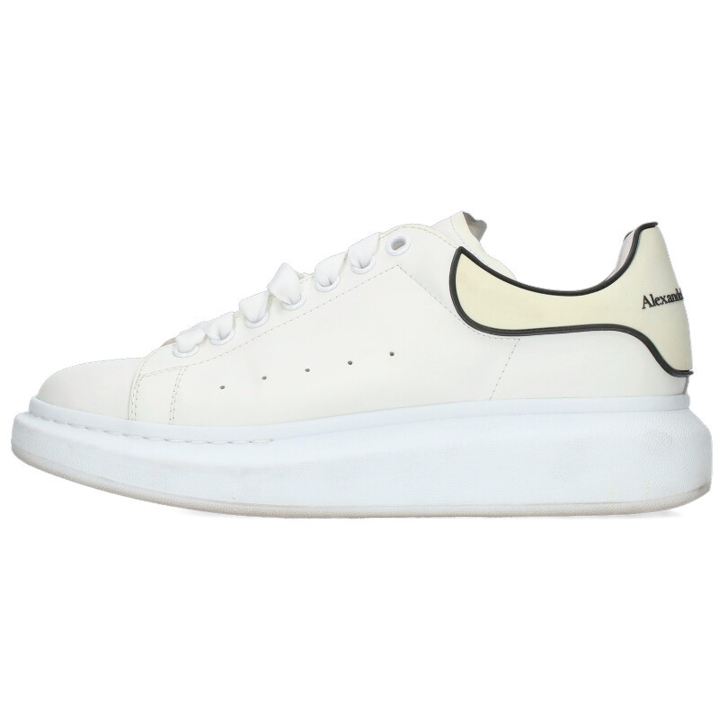【楽天市場】アレキサンダーマックイーン Alexander McQUEEN サイズ:43 625156 オーバーサイズドスニーカー(ホワイト ...