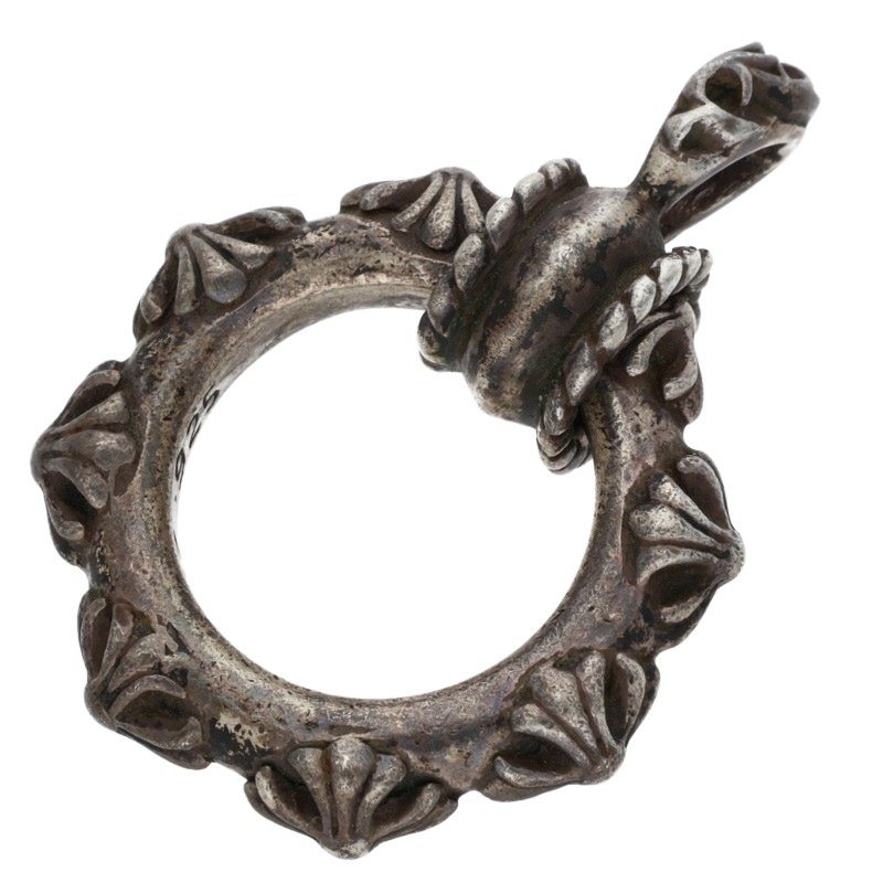 【楽天市場】クロムハーツ Chrome Hearts EWLP CROSS BAND モチーフアイウェアループ クロスバンドネックレストップ(シルバー 16.74g)【720152】【OK15 ...