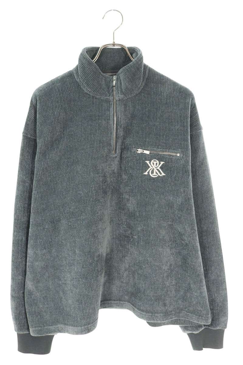 【楽天市場】キス KITH サイズ:L Queensbridge Quarter Zip ハーフジップニット(グリーン調)【522152 ...
