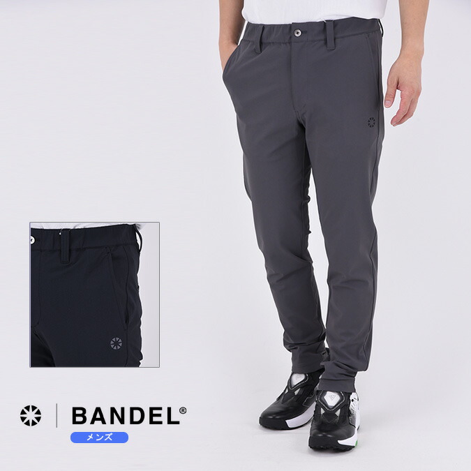 【楽天市場】【25SS】BANDEL GOLF バンデルゴルフ SWITCH LOGO STRECH TAPERED PANTS / バック ...