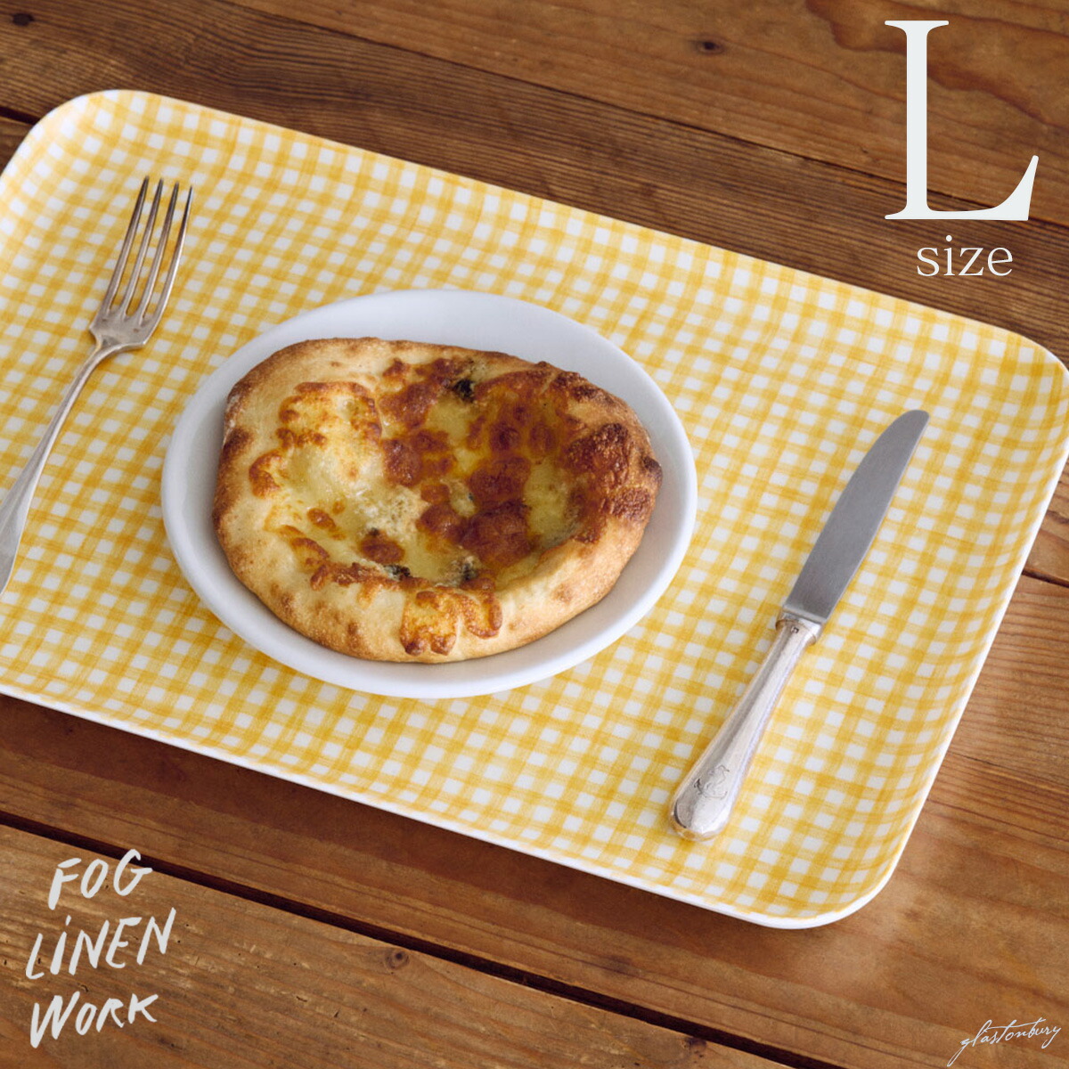 【楽天市場】（fog linen work）リネンコーティングトレイ（L）ケイリー（W39×D27×H1.7）（フォグリネンワーク）：グラストンベリー