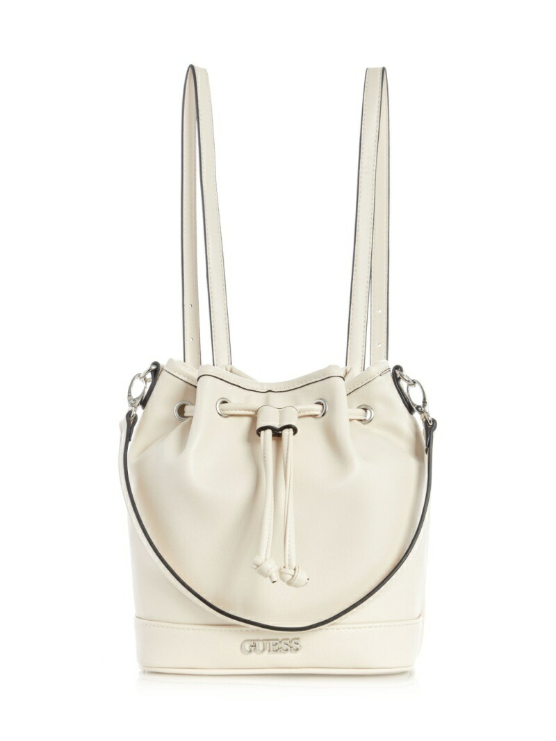 【楽天市場】【SALE／50%OFF】(W)ABBOTT Backpack GUESS ゲス バッグ リュック・バックパック ベージュ ...