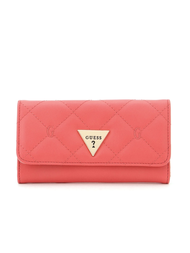 【楽天市場】【SALE／50%OFF】(W)COLTON Slim Clutch GUESS ゲス 財布・ポーチ・ケース 財布 ブラック ...
