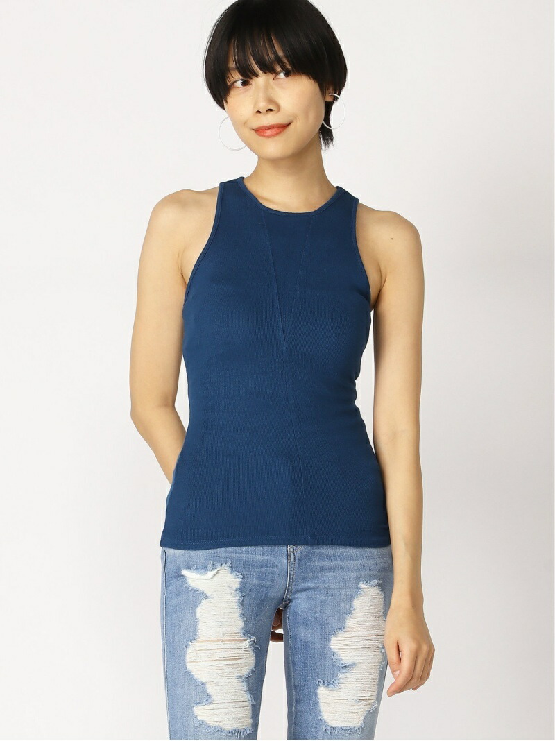 【楽天市場】【SALE／87%OFF】(W)SL PALMER SEAMED TANK GUESS ゲス トップス ノースリーブ・タンクトップ ...