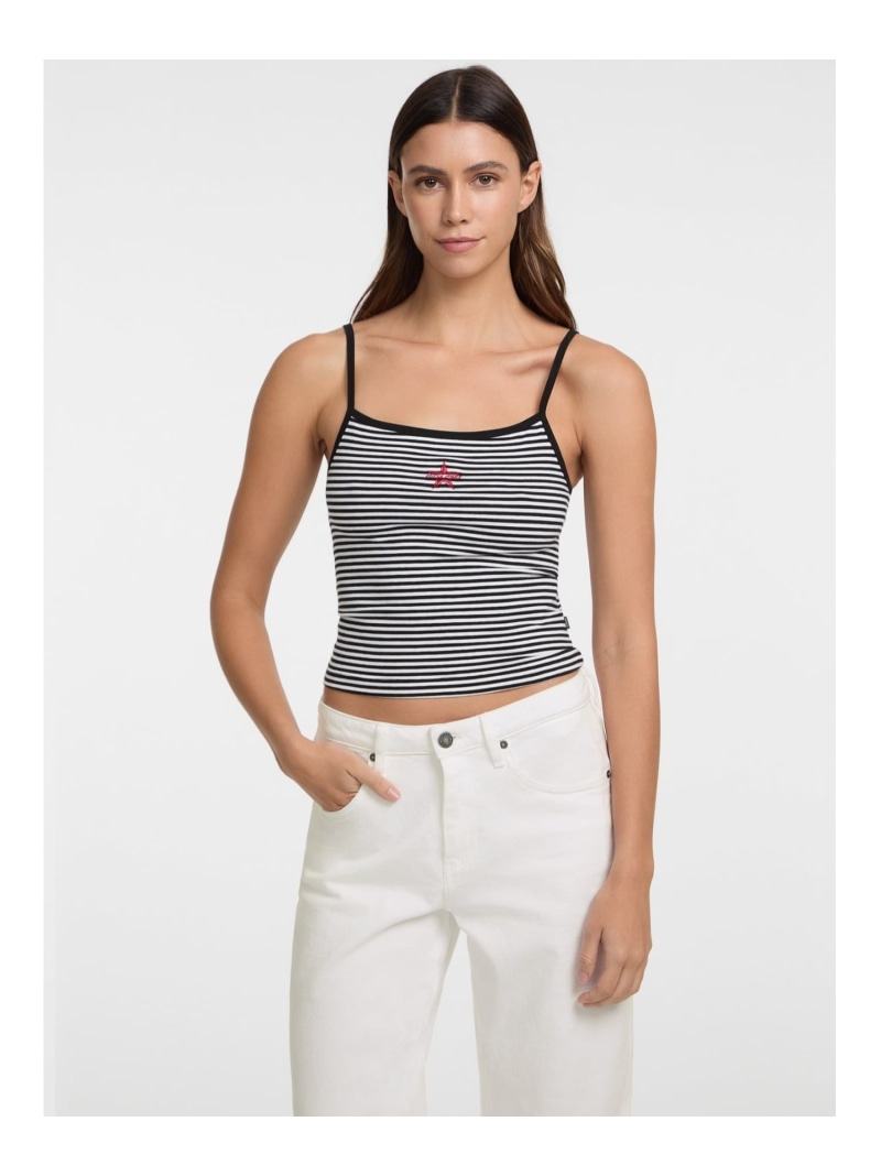 【楽天市場】GUESS JEANS キャミソール(W)Emb Star Tank Top GUESS JEANS ゲス トップス キャミソール ...
