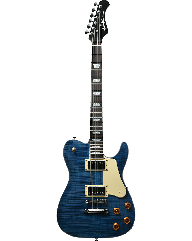 【楽天市場】Bacchus Global Series BARON-FM ST-BLU 新品[バッカス][バロン][Blue,ブルー,青][Telecaster,テレキャスタータイプ ...