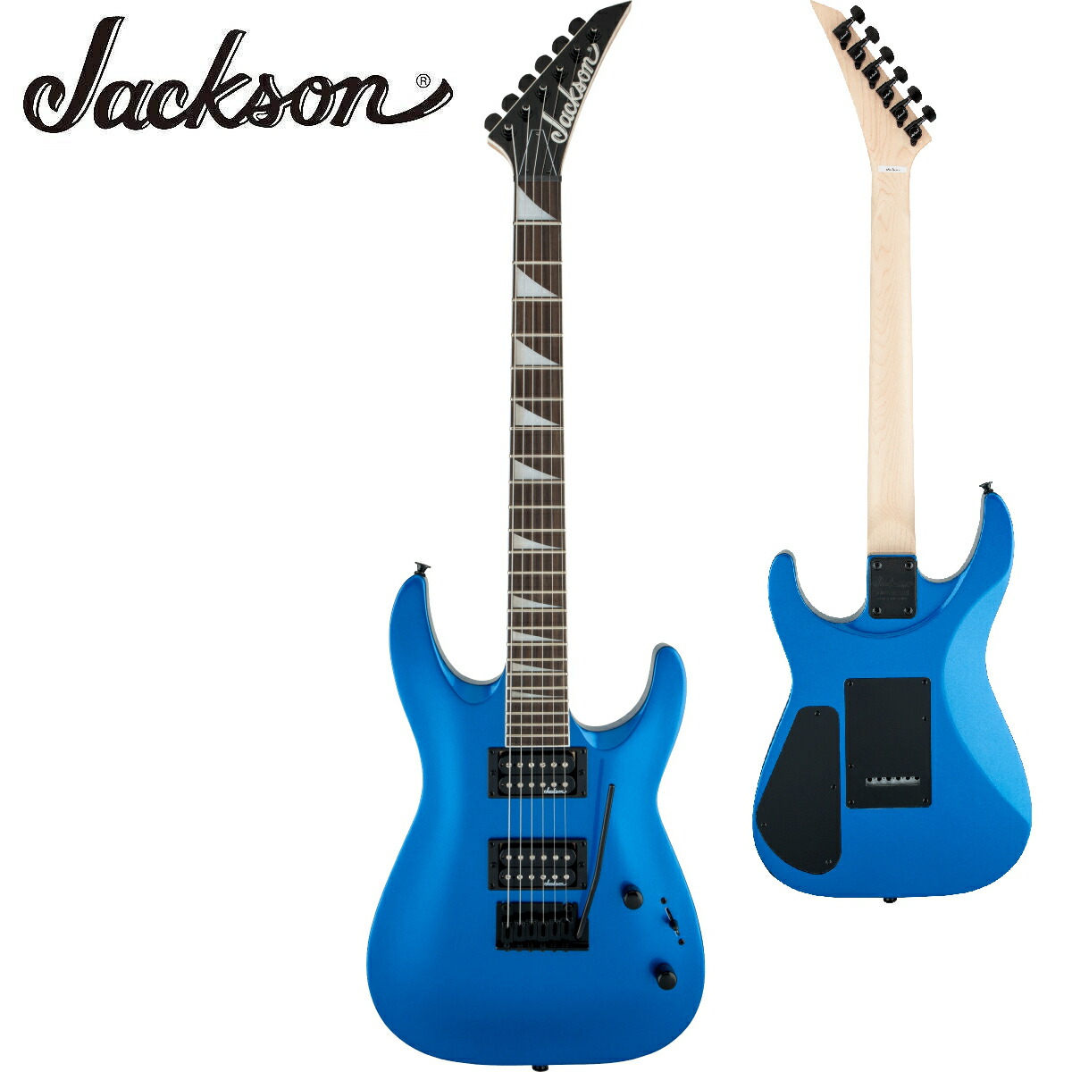 【楽天市場】Jackson / JS Series Dinky Arch Top JS22 DKA Metallic Blue/ 新品 ...