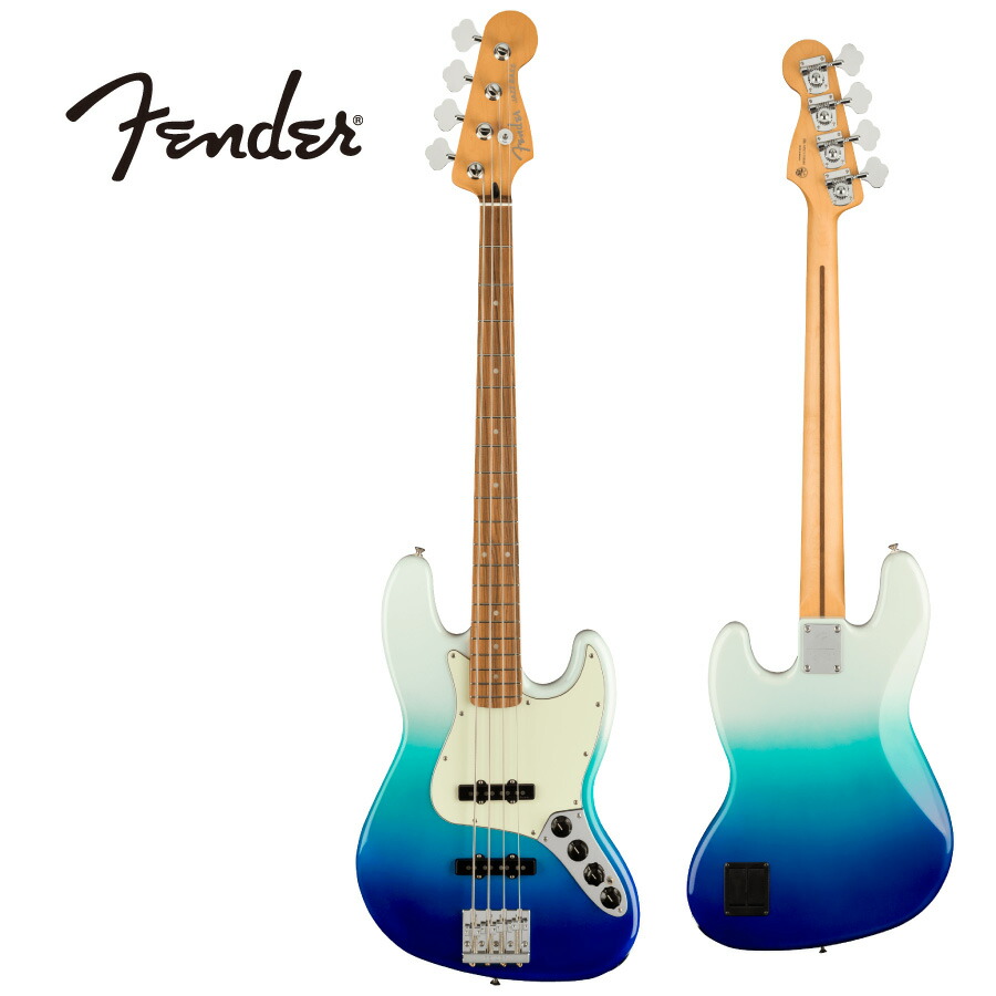 【楽天市場】Fender Player Plus Jazz Bass -Belair Blue / Pau Ferro- 新品[フェンダー ...