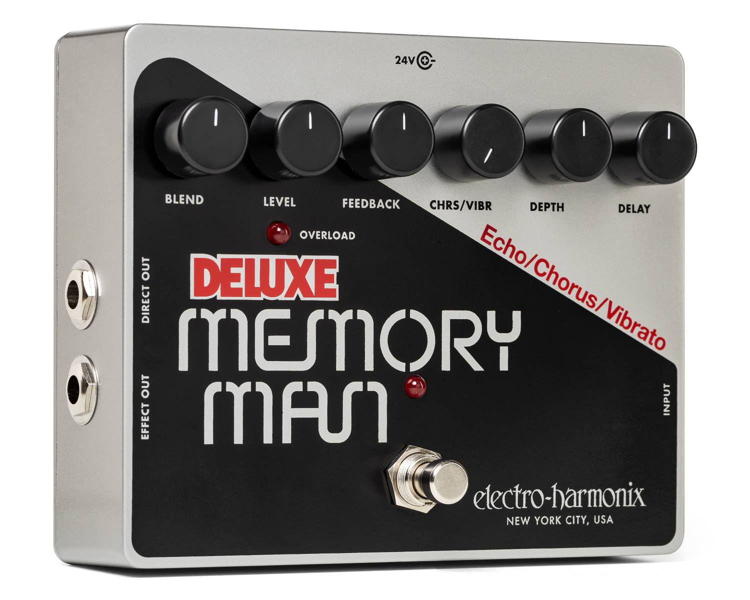 【楽天市場】electro-harmonix Deluxe Memory Man 新品 アナログディレイ/コーラス/ビブラート[エレクトロ ...