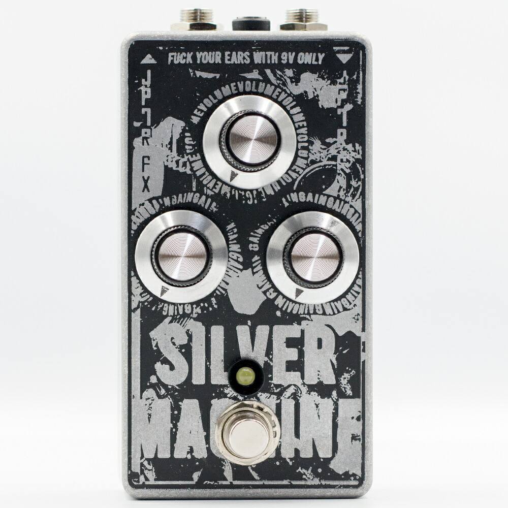 【楽天市場】JPTR FX Silvermachine 新品 ファズ[シルバーマシン][Fuzz][Effector,エフェクター]：ギタープラネット